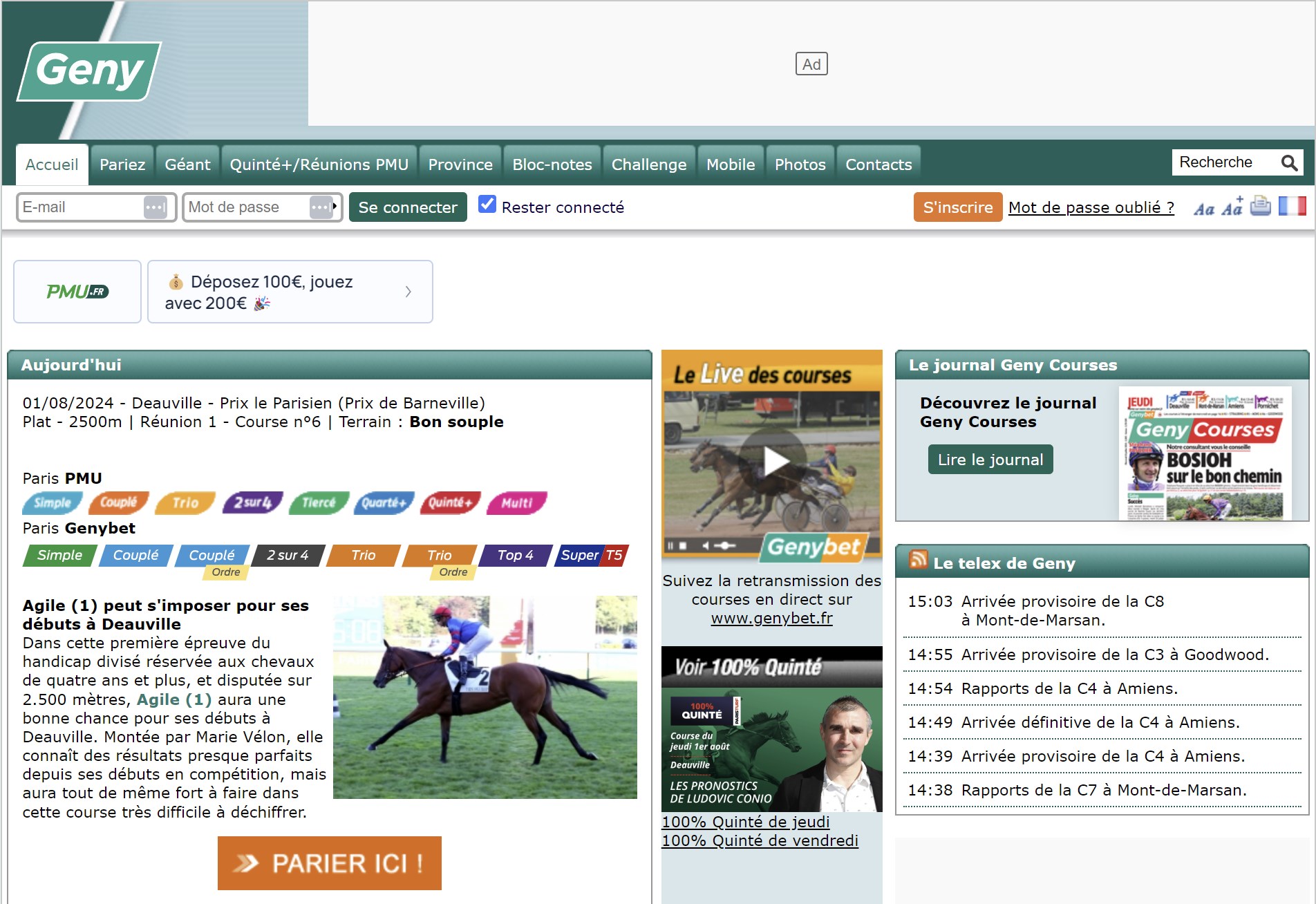 Geny courses : une immersion dans l’univers des courses hippiques ...